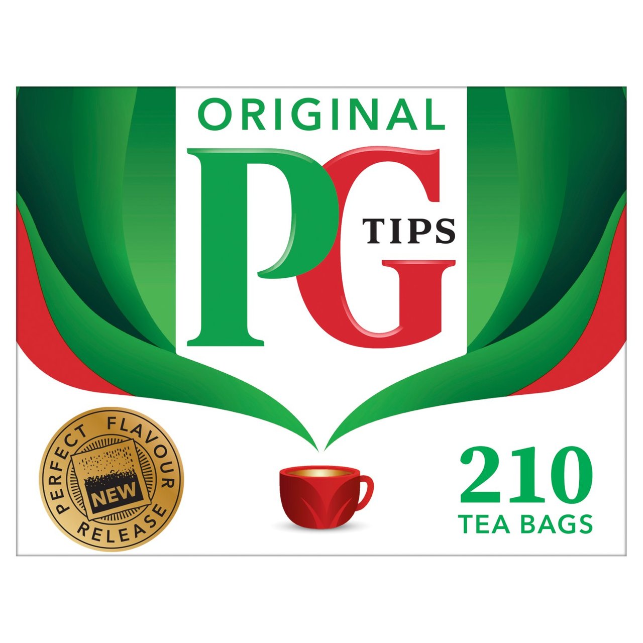 PG Tips Original Tea Bags 210 bags | Ripe London